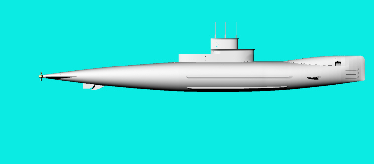 🚢 British R-class submarine (1916)・ STL File for ・Cults