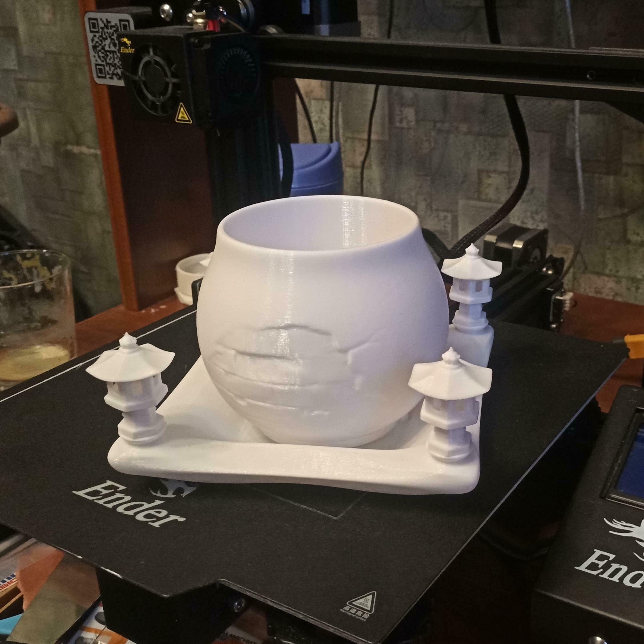 Free STL file japanese style flower pot 💐・3D printable object to ...