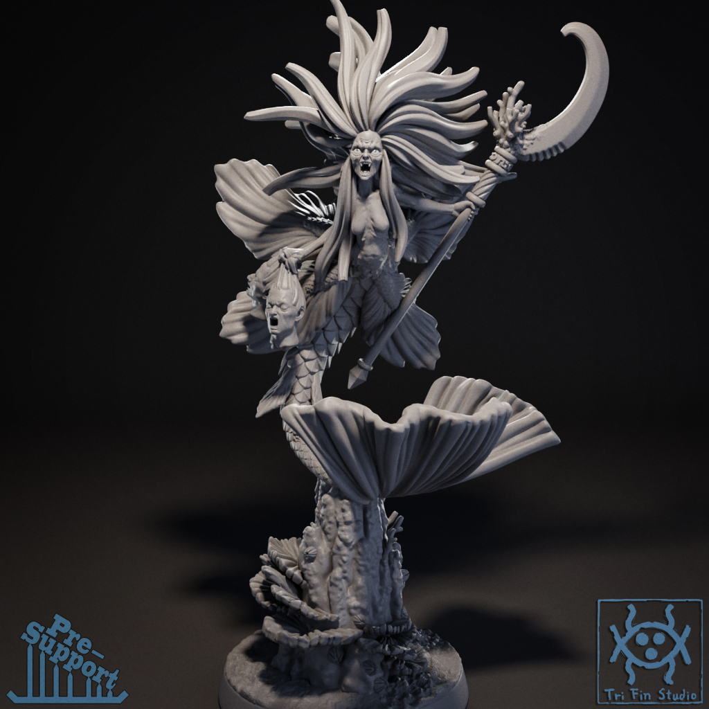 STL file Mermaids Bundle 👹・Model to download and 3D print・Cults