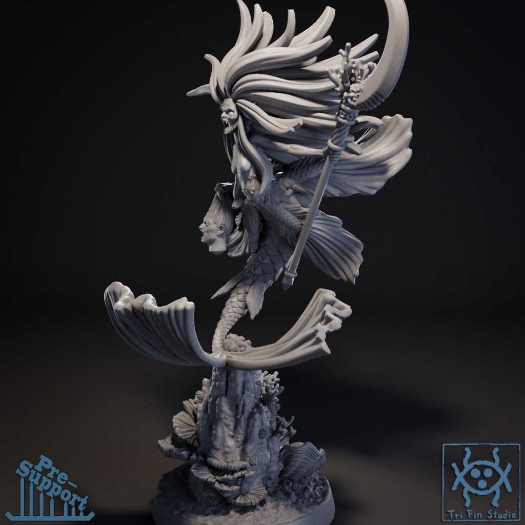STL file Mermaids Bundle 👹・Model to download and 3D print・Cults