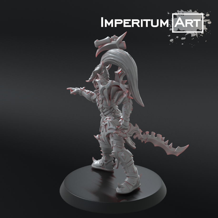 🧝 Dark Elf Overlord・ 3D File for ・Cults