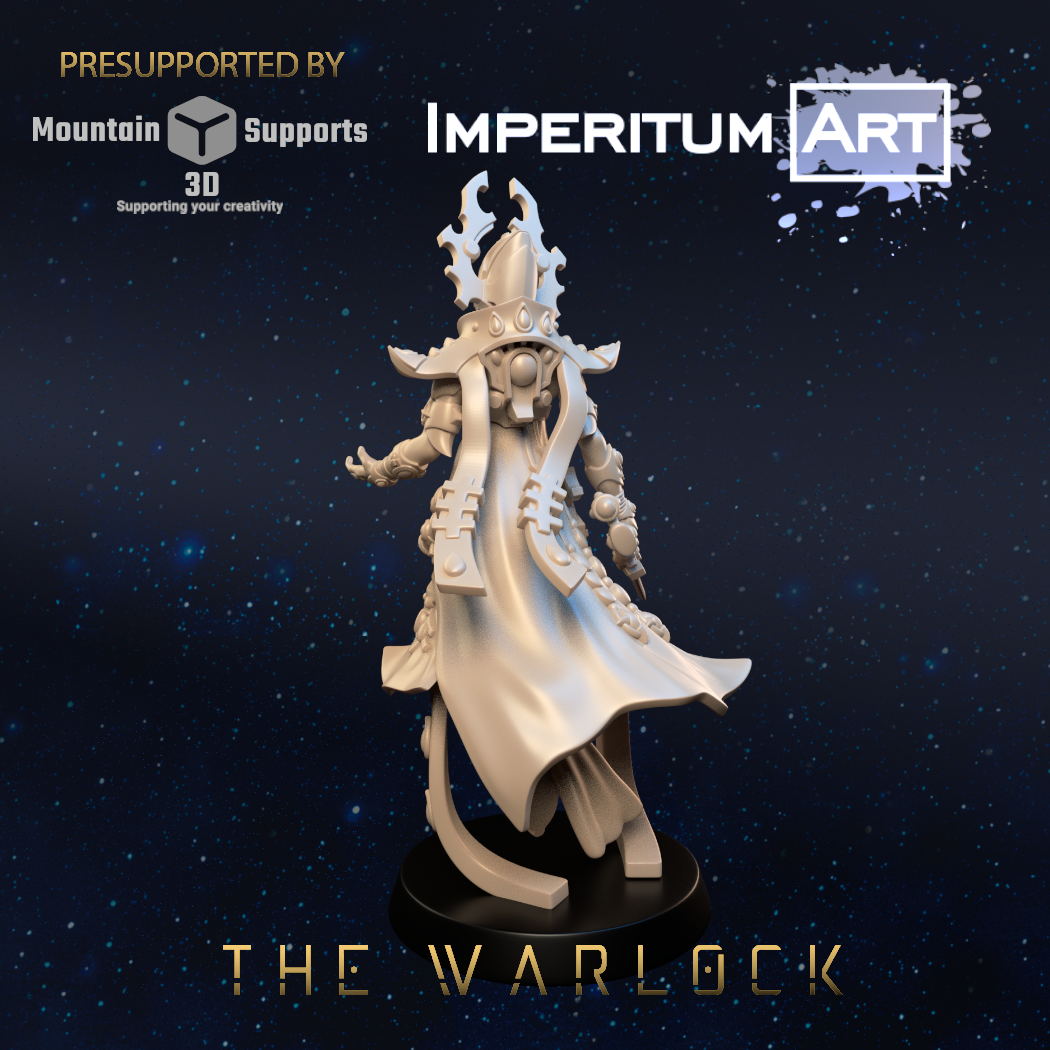⚔ The Warlock・ 3D File for ・Cults