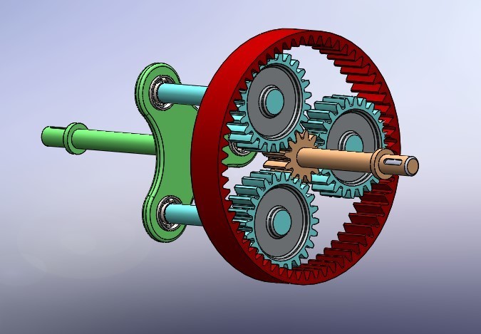 STL file Planetary gear ⚙️ ・3D printer model to download・Cults