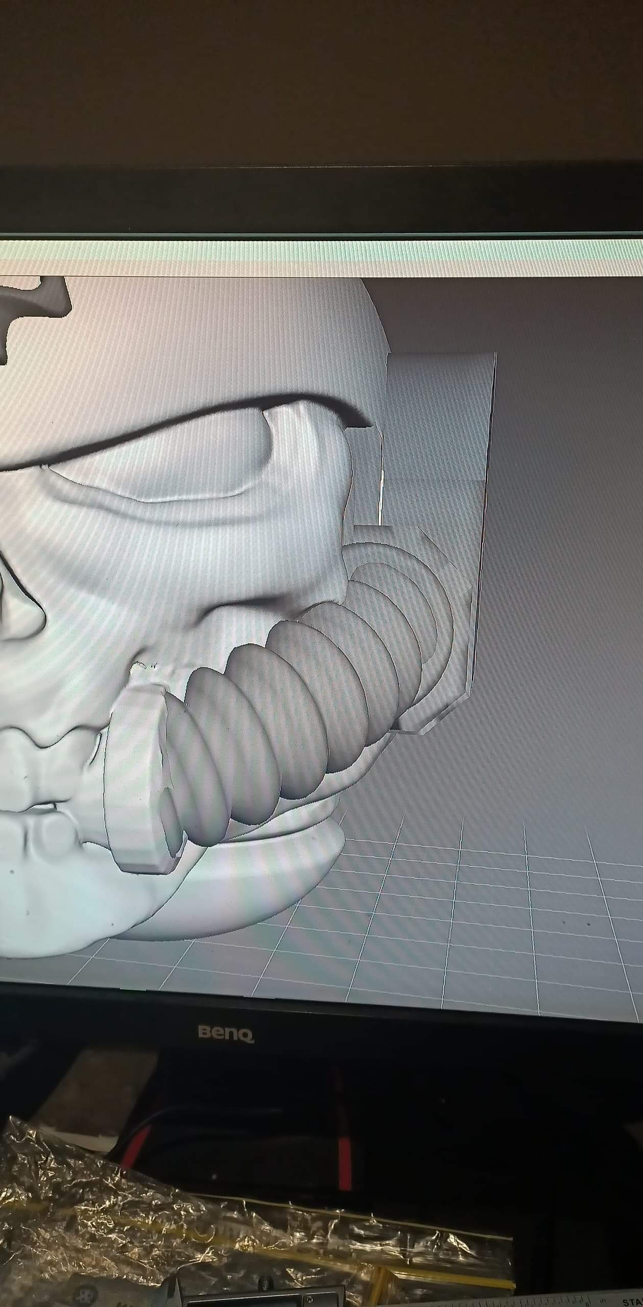 Free STL file Angry Bishop helmet 😡 ・3D printing idea to download・Cults