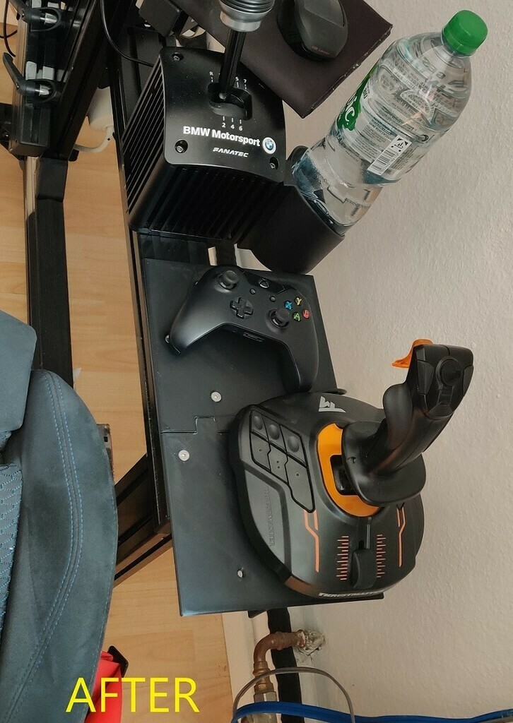 🎮 Thrustmaster T16000 Rig Holder // Mini Table for Sim Rig・Free 3D File ...