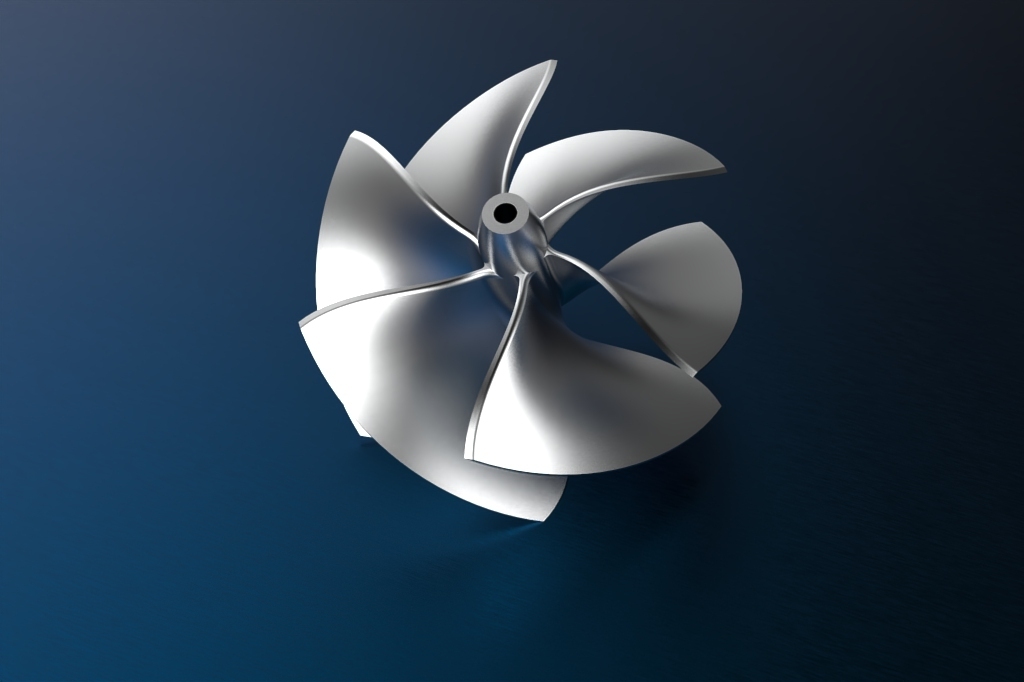 🚰 Water Jet Impeller・ 3D File for ・Cults