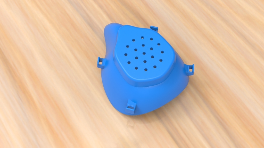 Free STL file Covid-19 Face Mask 😷 ・3D printable design to download・Cults