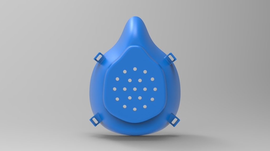 Free STL file Covid-19 Face Mask 😷 ・3D printable design to download・Cults