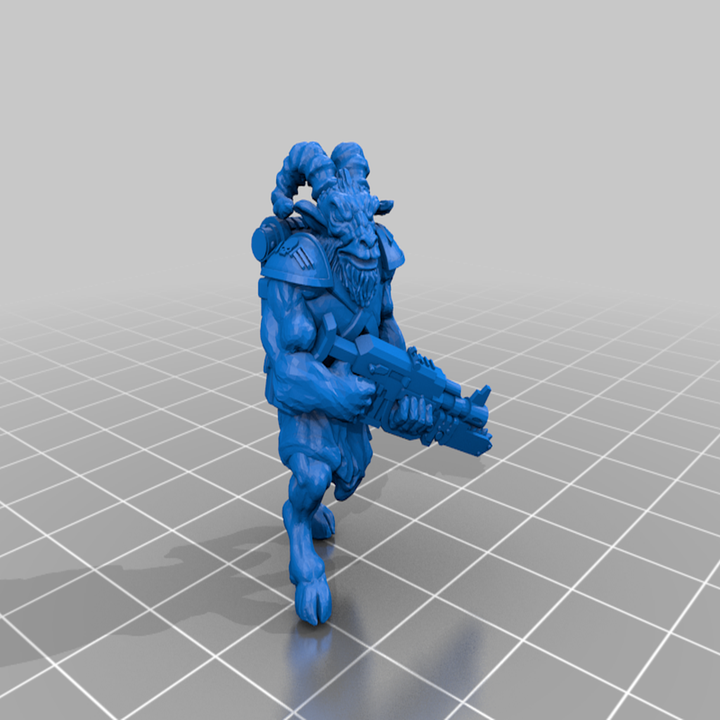 🛰 Imperial space army Beast-People2・Free 3D File for ・Cults