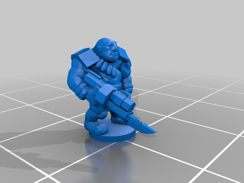 🛰 Epic scale space ogres・Free 3D File for ・Cults