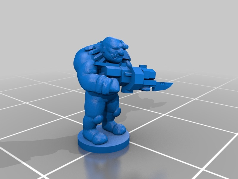 🛰 Epic scale space ogres・Free 3D File for ・Cults