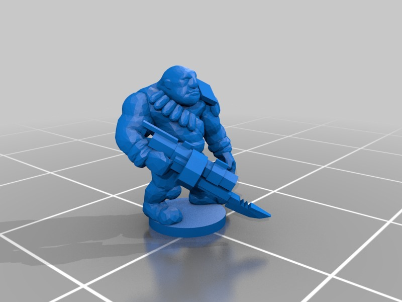 🛰 Epic scale space ogres・Free 3D File for ・Cults