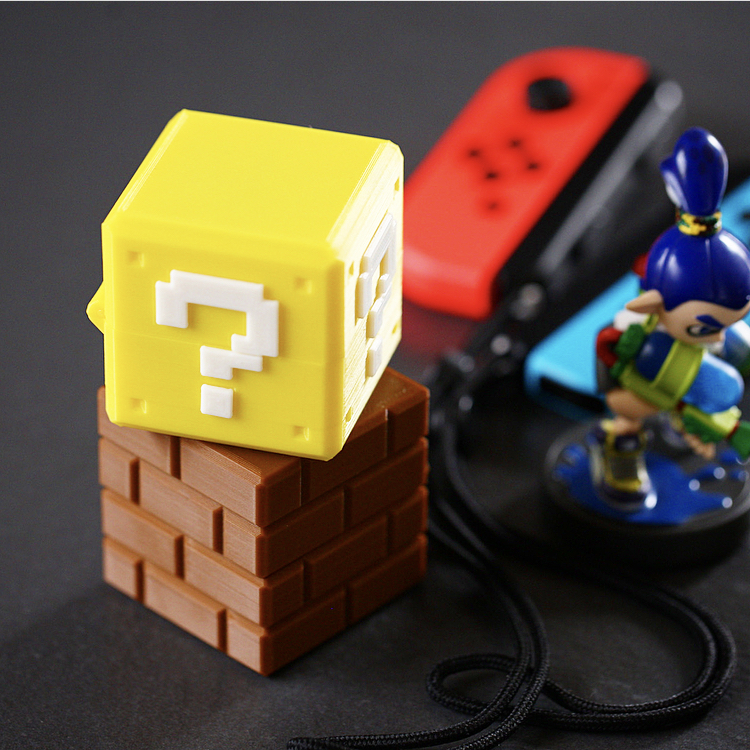 🎲 Super Mario Block Chest for Nintendo Switch / Switch 2 / 3DS / DS ...