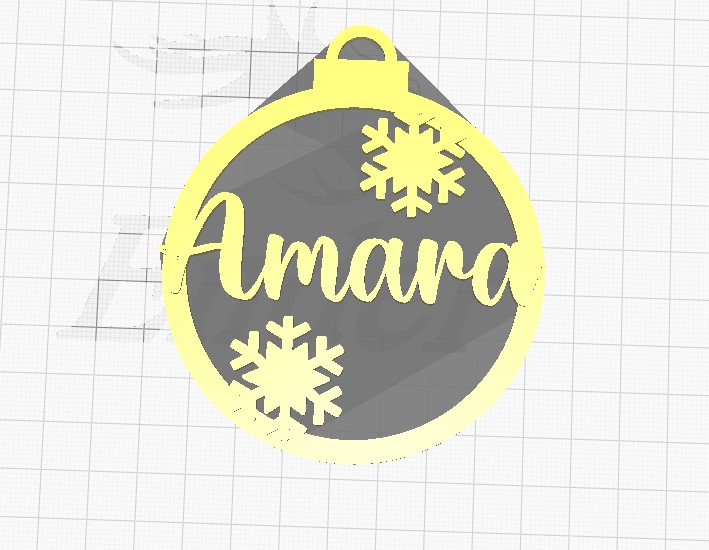 STL file amara hanging ball 🎄 ・Design to download and 3D print・Cults