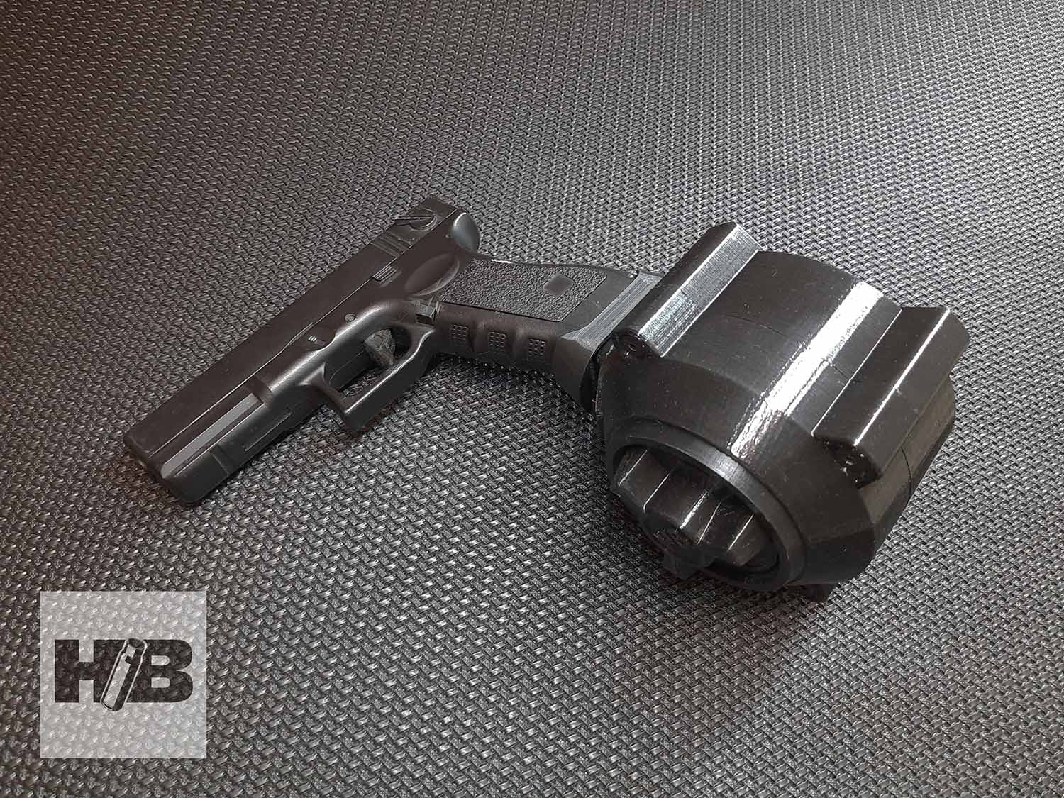 🥁 Drum Mag For Glock Cm030・free Stl File For ・cults