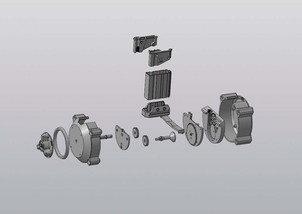 🥁 Drum mag for AR (airsoft)・Free STL File for ・Cults