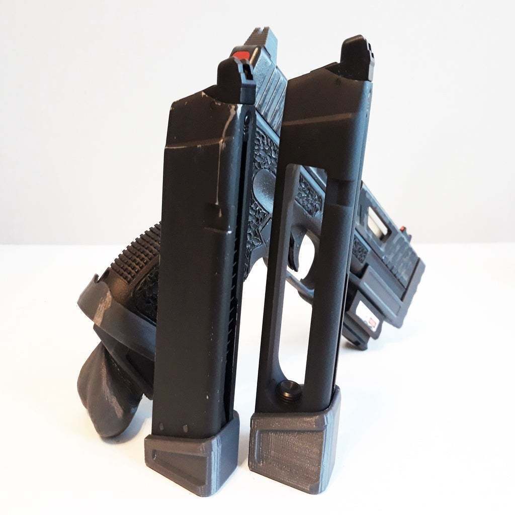 🔫 Glock magazine base・Free STL File for ・Cults