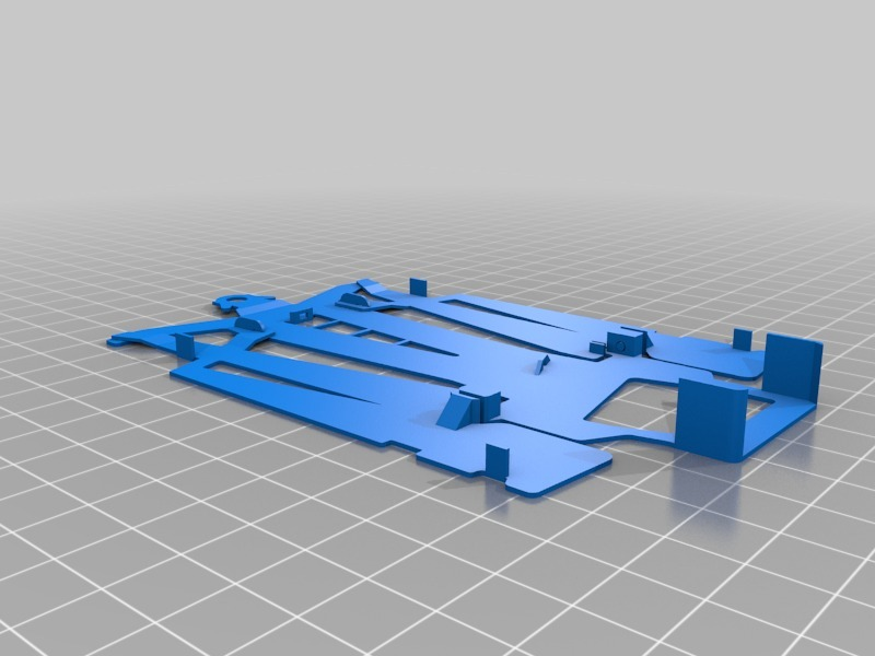 🚗 Chasis Slot Car・Free 3D File for ・Cults