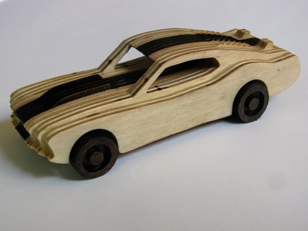 3D printing 1969 Mustang simplified cnc/laser・Cults