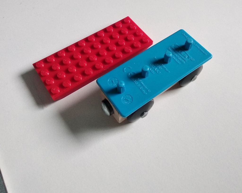 Free 3D file Lillabo Lego Adapter 🚆 ・3D printer model to download・Cults