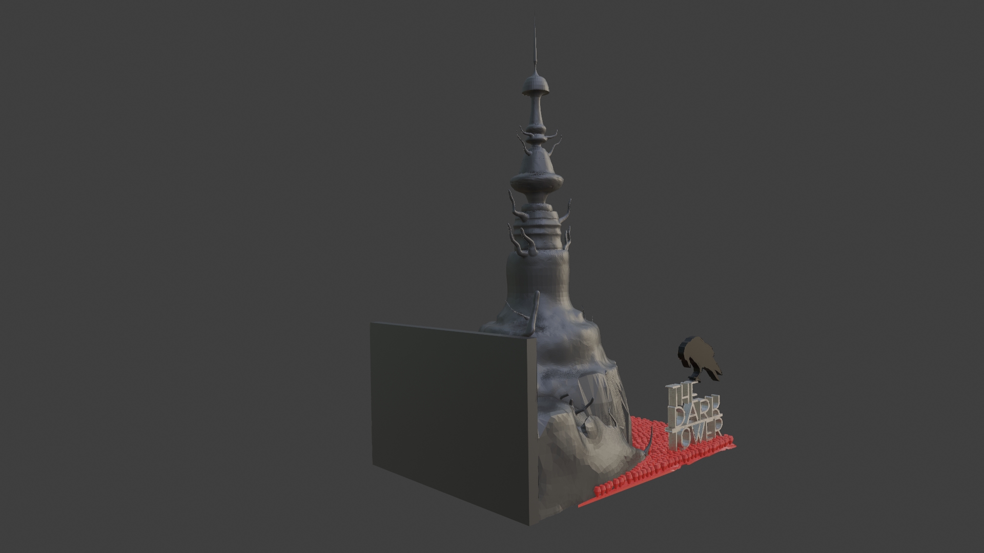 🤴 THE DARK TOWER - STEPHEN KING・ 3D File for ・Cults