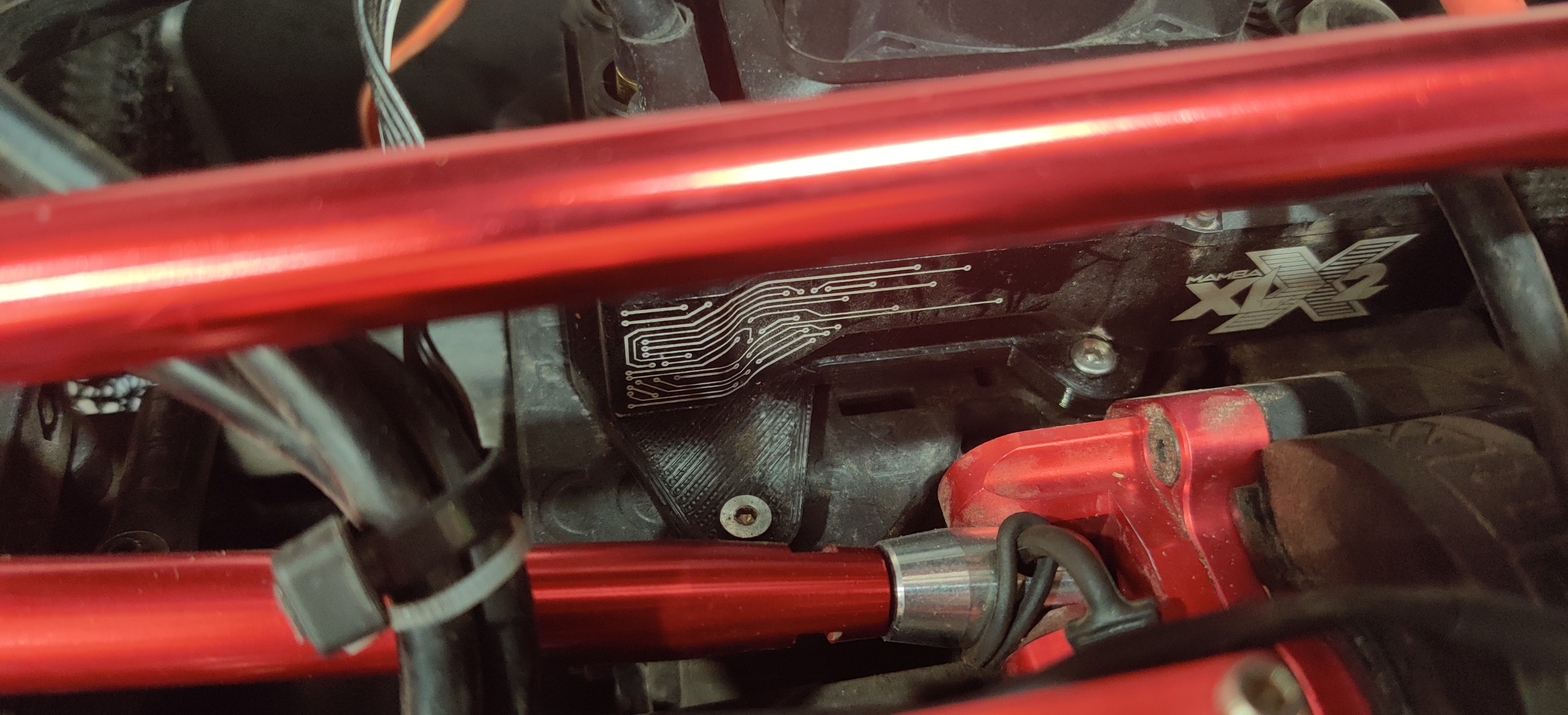 🏰 Castle Creations XLX2 mounting plate for Arrma Kraton 8s・ STL File ...