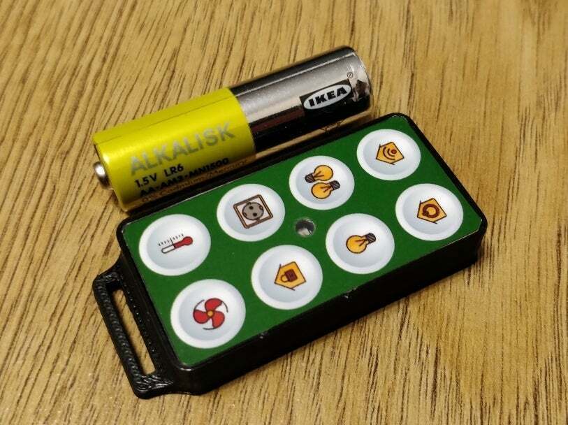 Free STL file zigbee keypad case 🔧 ・3D printing template to download・Cults