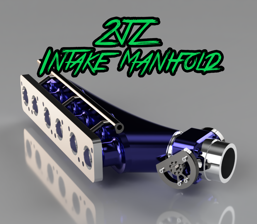 🚗 1/24 2JZ/1JZ Intake Manifold (Tamiya, Aoshima, Hasegawa, Hobby Design ...