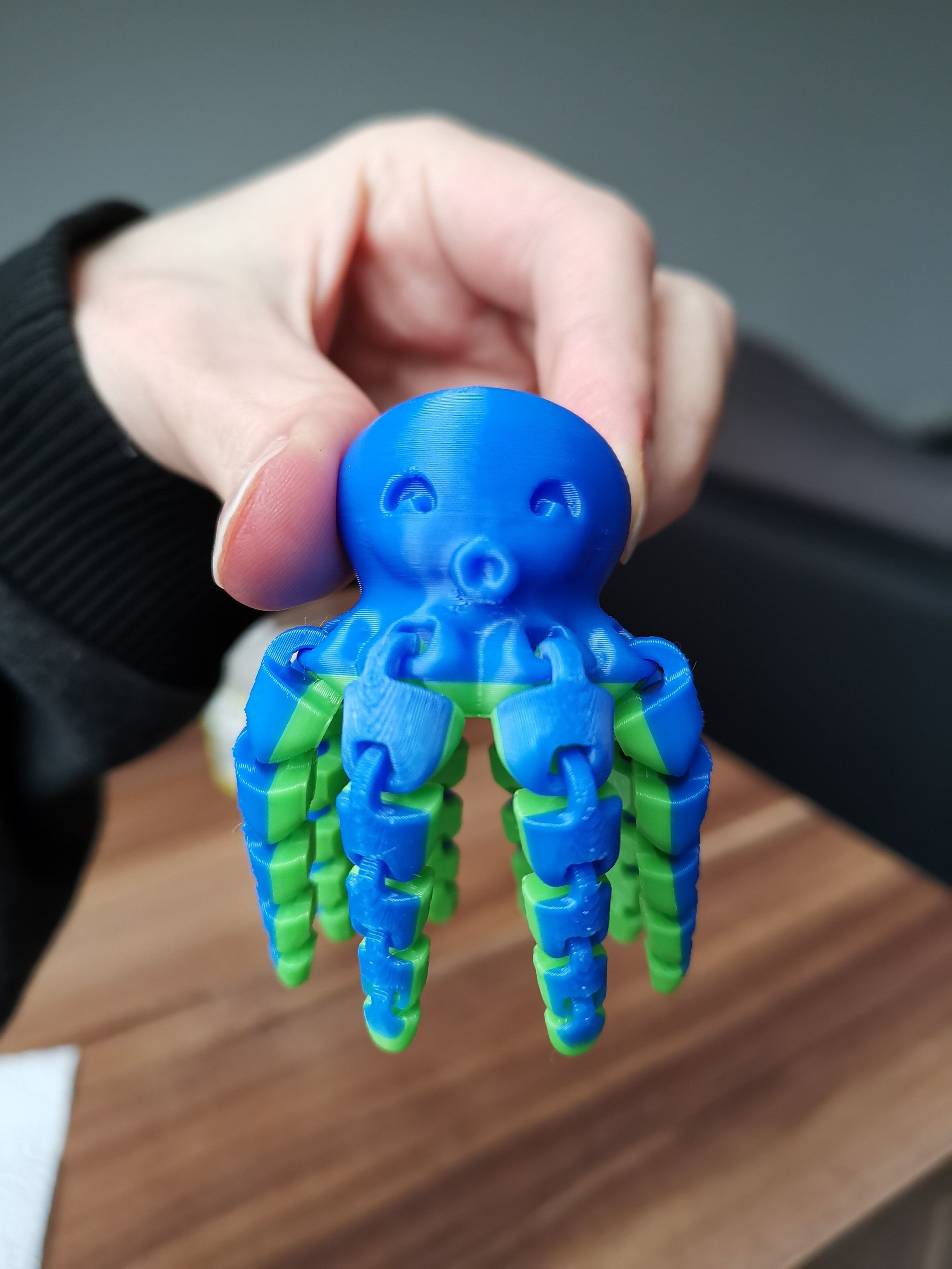 3D printable Cute Mini Octopus・Cults