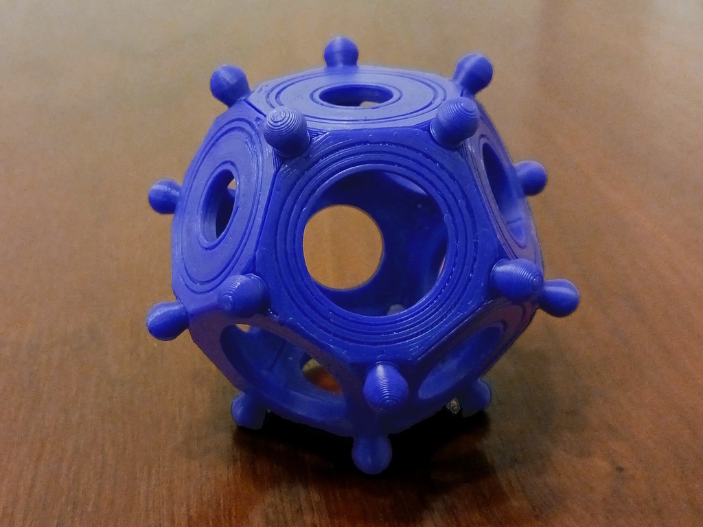👽 Roman Dodecahedron - Foldable Flat Print・Free 3MF File for 3D ...