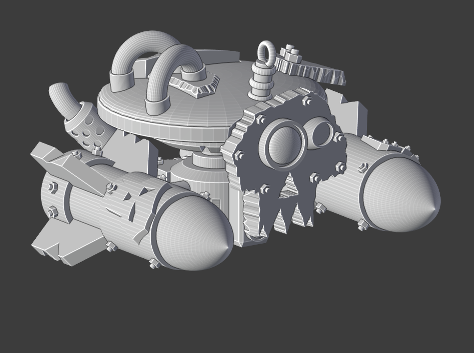 ⚔ Looted T'ork Drone Pack・ 3D File for ・Cults