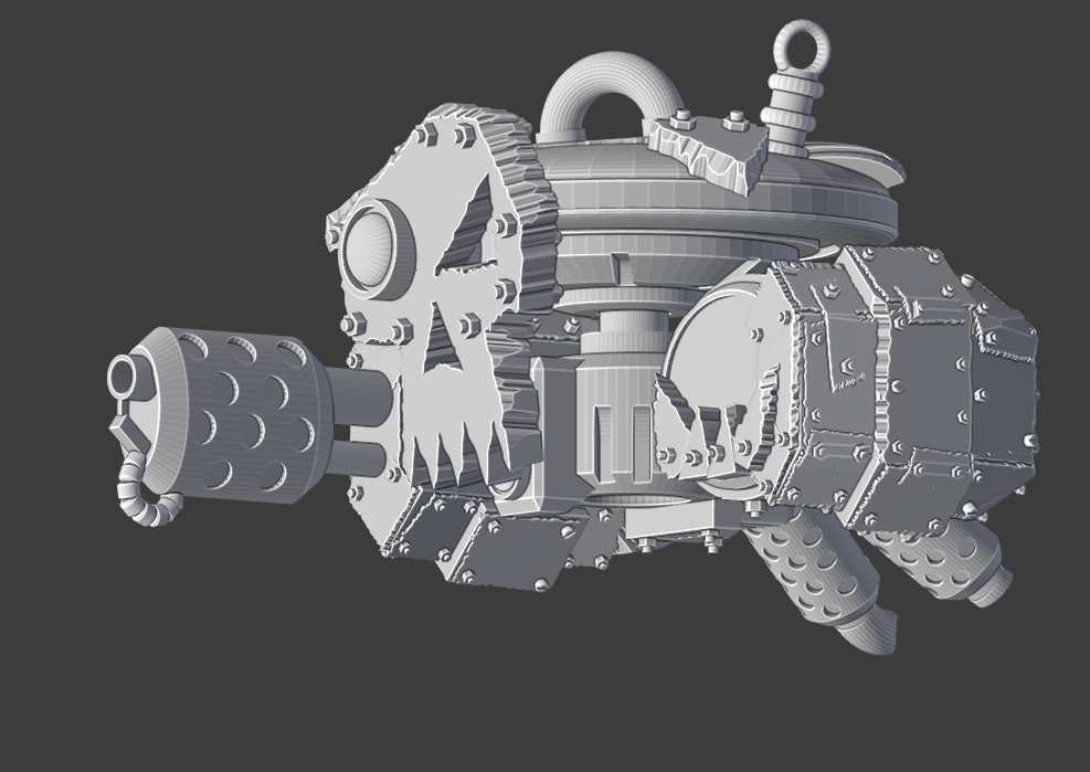 ⚔ Looted T'ork Drone Pack・ 3D File for ・Cults