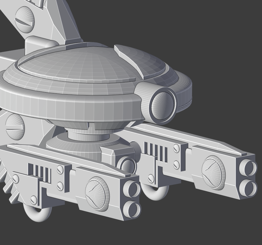 3D file Unity Gun Drone 🔫・3D printer model to download・Cults