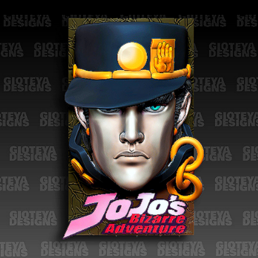 STL file JoJo´s Bizarre Adventure Jotaro 💬 ・3D printable design to ...