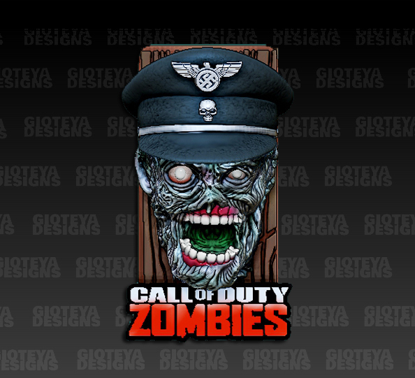 🤙 CALL OF DUTY ZOMBIES v2・ STL File for ・Cults