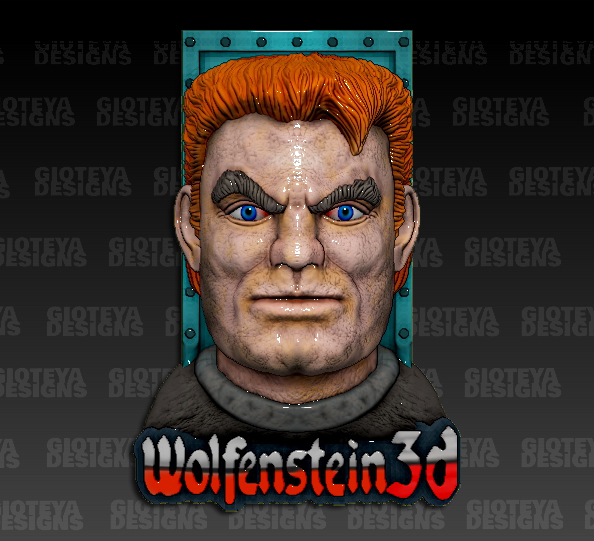 STL file Wolfenstein 3D 👴 ・3D printer design to download・Cults