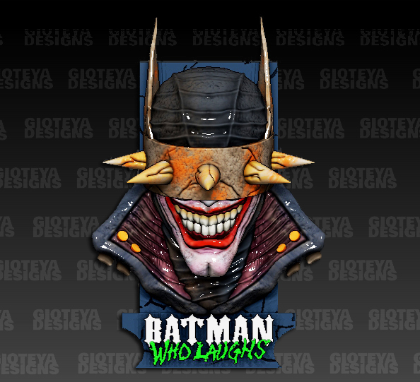 🧲 BATMAN Who Laughs Magnet・ STL File for 3D printing・Cults