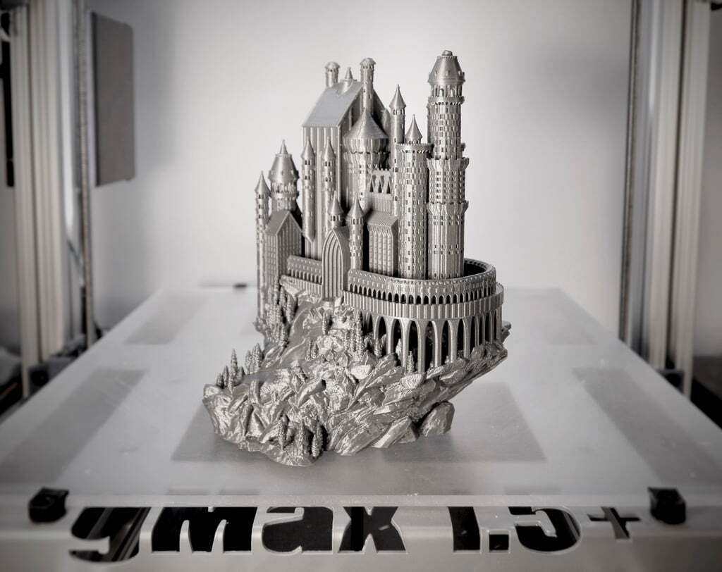 3D printable Medieval Castle・Cults