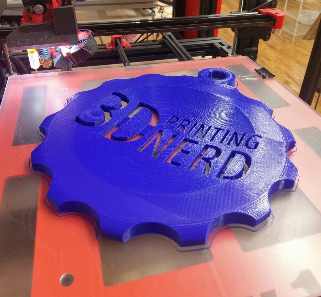 3D print 3D Printing Nerd maker-coin Keyring・Cults