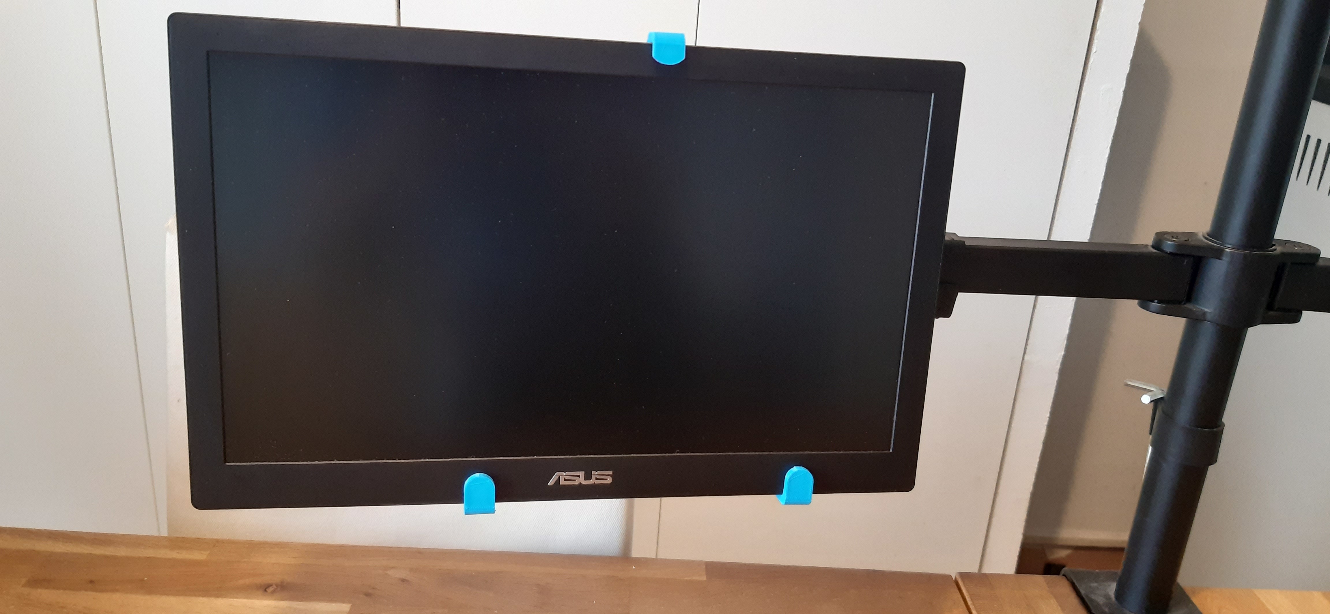 Free STL file ASUS MB168 stand to VESA 🏠 ・3D printable model to ...