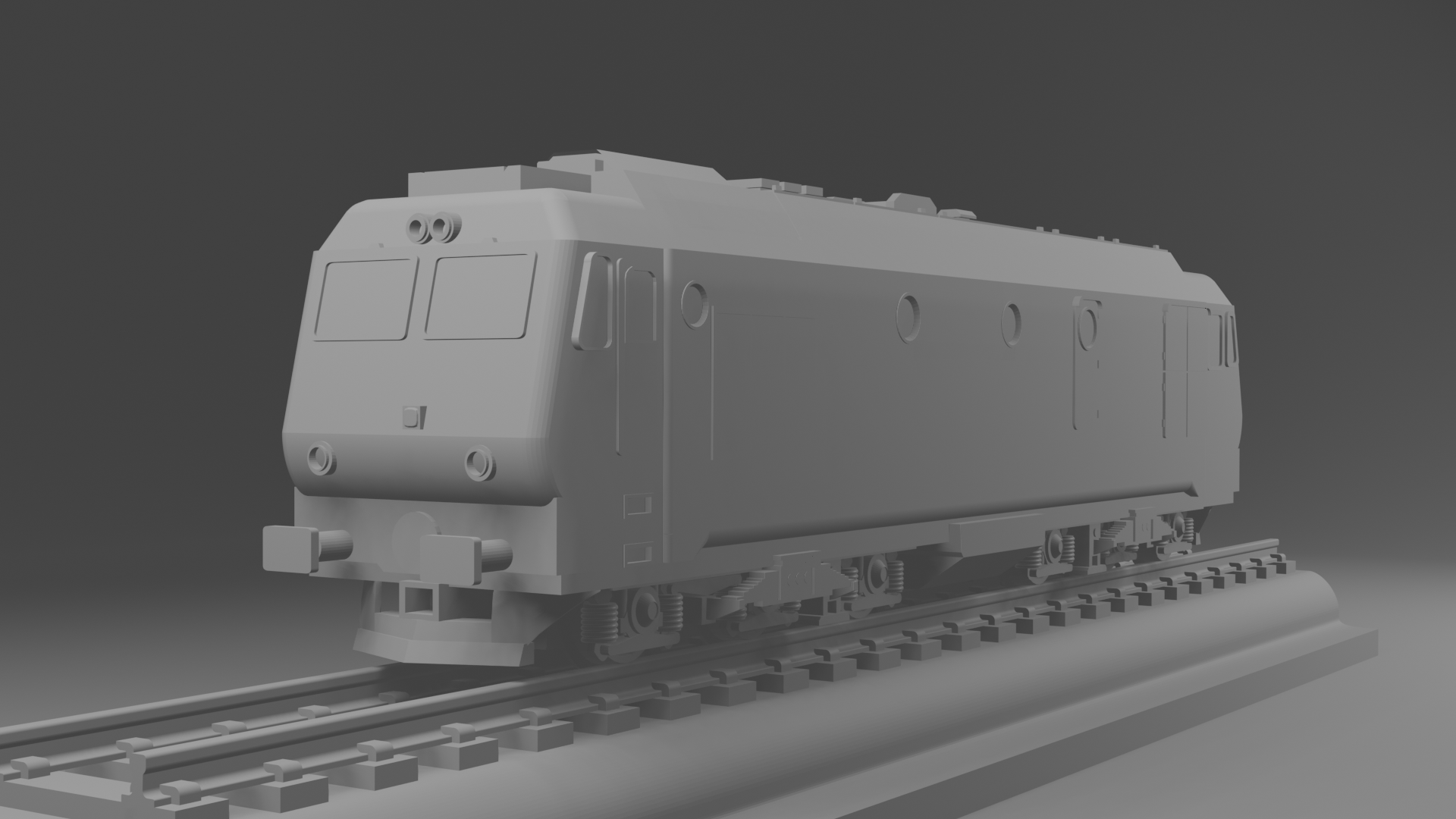 STL file 75% SALE% Locomotiva CFR diesel LDE GM 65 1300-6 🚂 ・3D print ...