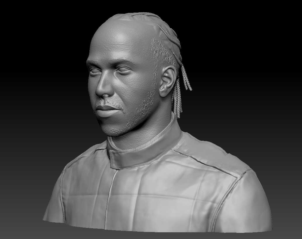 ♂️ Lewis Hamilton・ STL File for ・Cults