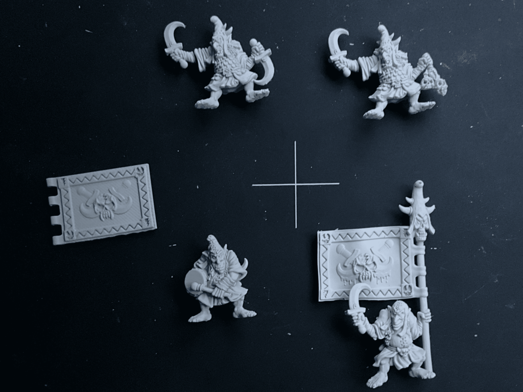 👺 Evil Dwarf Hobgoblin Assassins Banner (4of5)・Free 3D File for ・Cults
