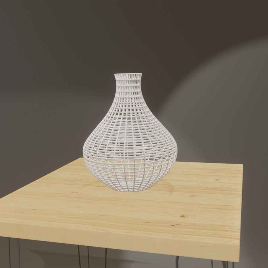 Free STL file Mesh vase 🏺 ・3D print model to download・Cults