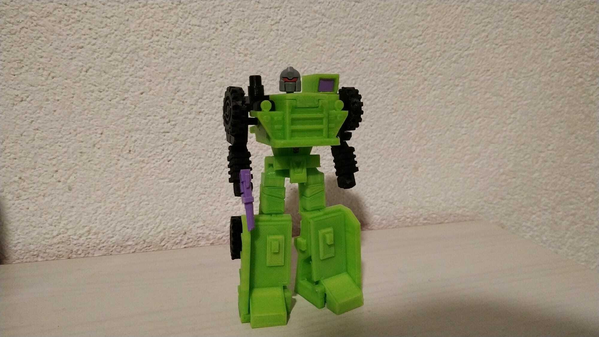 🤖 G1 Constructicons Long Haul・3D Print・Cults