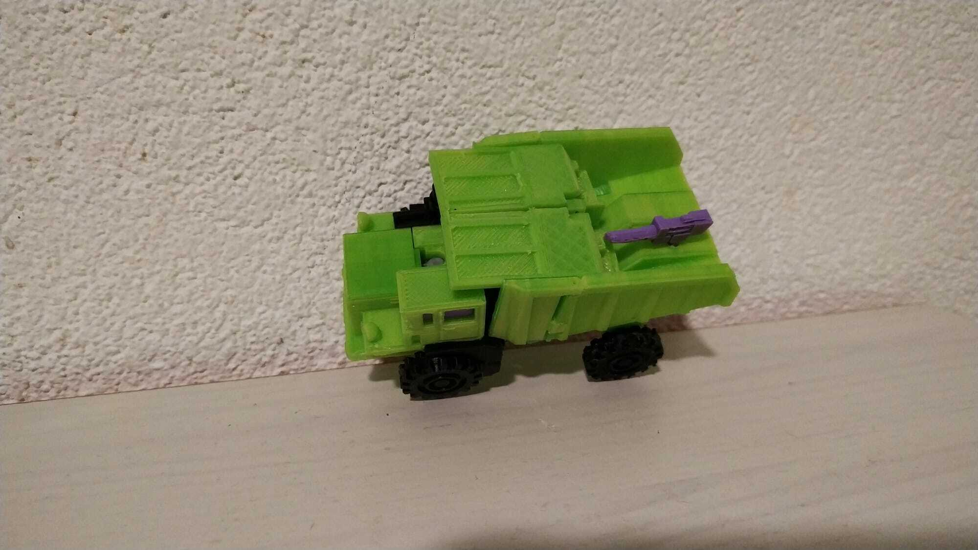 🤖 G1 Constructicons Long Haul・3D Print・Cults
