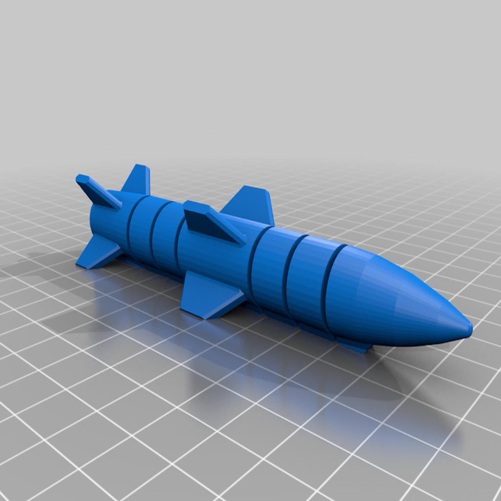 Free STL file Yet another articulated rocket 🚀 ・3D printing model to ...