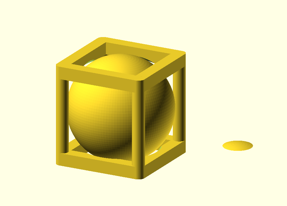 Free 3D file Sphere_in_box_2 🎨 ・3D printable model to download・Cults
