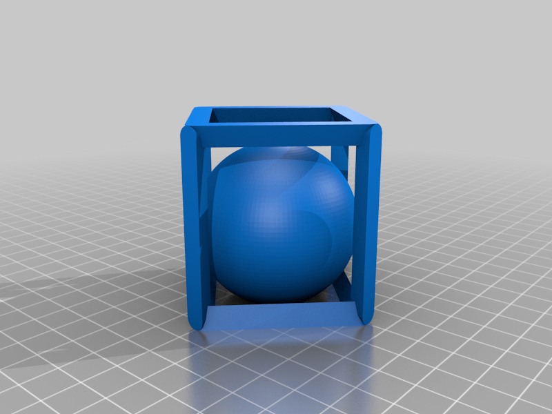Free 3D file Sphere_in_box_3 🎨・Model to download and 3D print・Cults