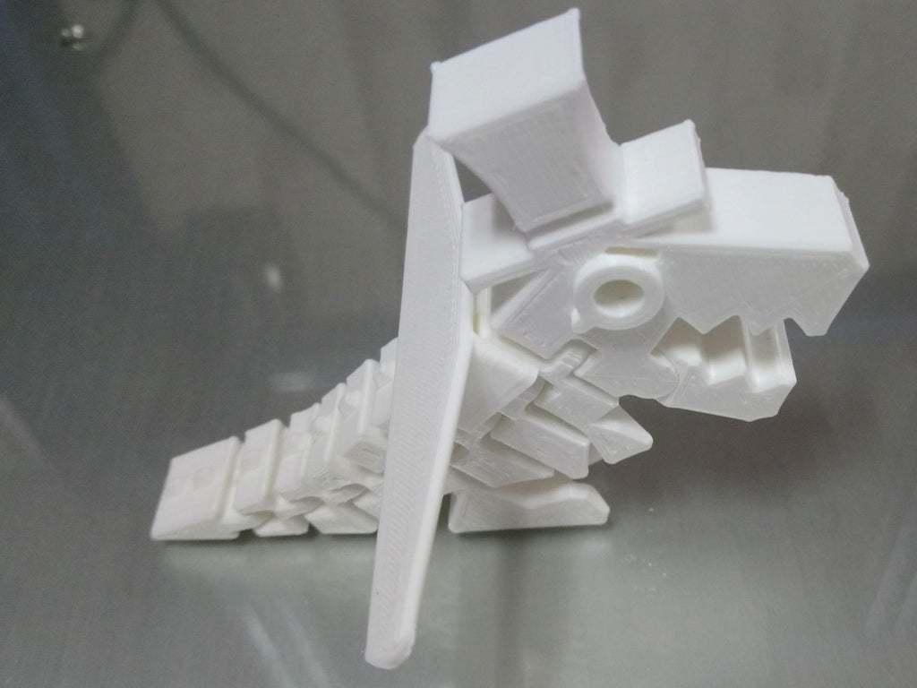 🎲 Sir Flexi Rex with movable jaw・Free STL File for ・Cults